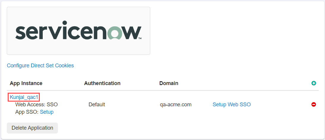 Configuring API access for ServiceNow